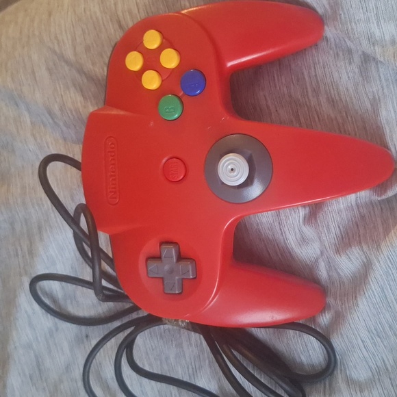 Nintendo | Video Games & Consoles | Red N64 Controller | Poshmark
